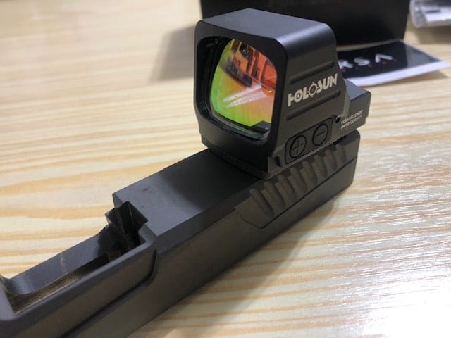 Glock Dovetail Optic Mounting Kit For Trijicon RMR SRO RCR