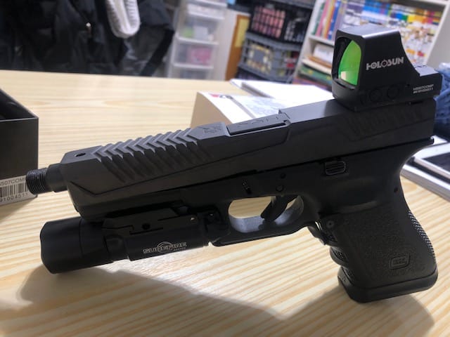 Glock Dovetail Optic Mounting Kit For Trijicon RMR SRO RCR