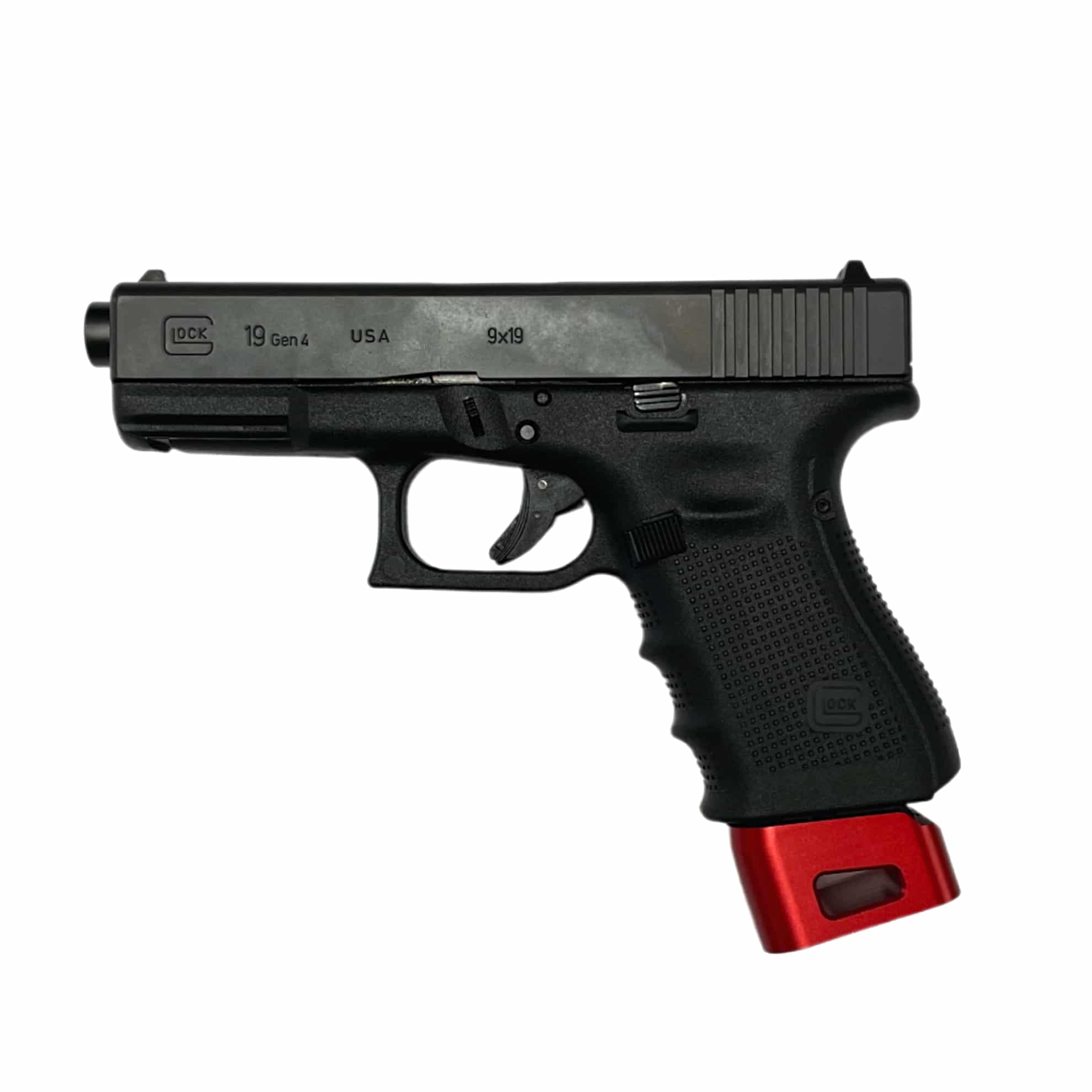 Glock 19 Magazine Extension Compatible with G19/23/32/38